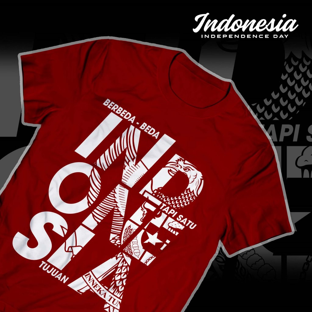 Jual Kaos HUT RI Ke 80 Kemerdekaan Indonesia Berbeda Beda Satu Tujuan Baju Seragam Panitia ...