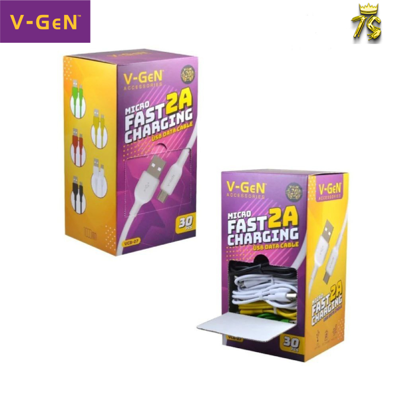Jual Kabel Data V-Gen VCB-27 2A Tipe MICRO/C/Lightning USB Android ...