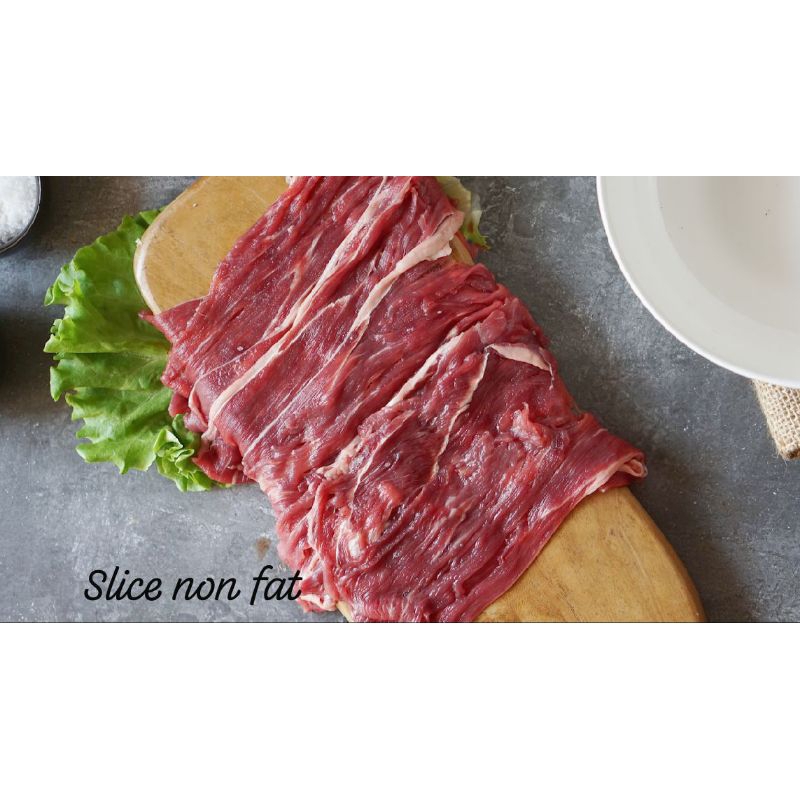 Jual Daging Slice Non Fat - Wahyu Beef | Shopee Indonesia