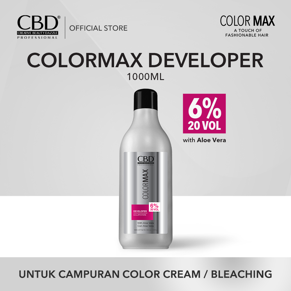 Jual CBD Professional Colormax Developer 1000ml | Shopee Indonesia