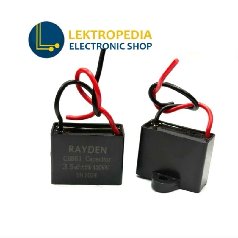 Jual Kapasitor 3,5uf 450v Kotak Kipas 3.5uf 3,5 3.5 uf Fan AC Capacitor | Shopee Indonesia