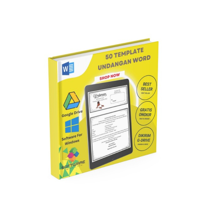 Jual 50 Template Undangan Format Word | Shopee Indonesia
