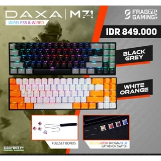 Jual Rexus Daxa M71PRO / M71 PRO Bluetooth Wireless Mechanical Keyboard ...