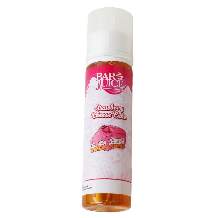 Jual Liquid Vape Barjuice Strawberry Cheesecake 60ML By Bandung Raya ...