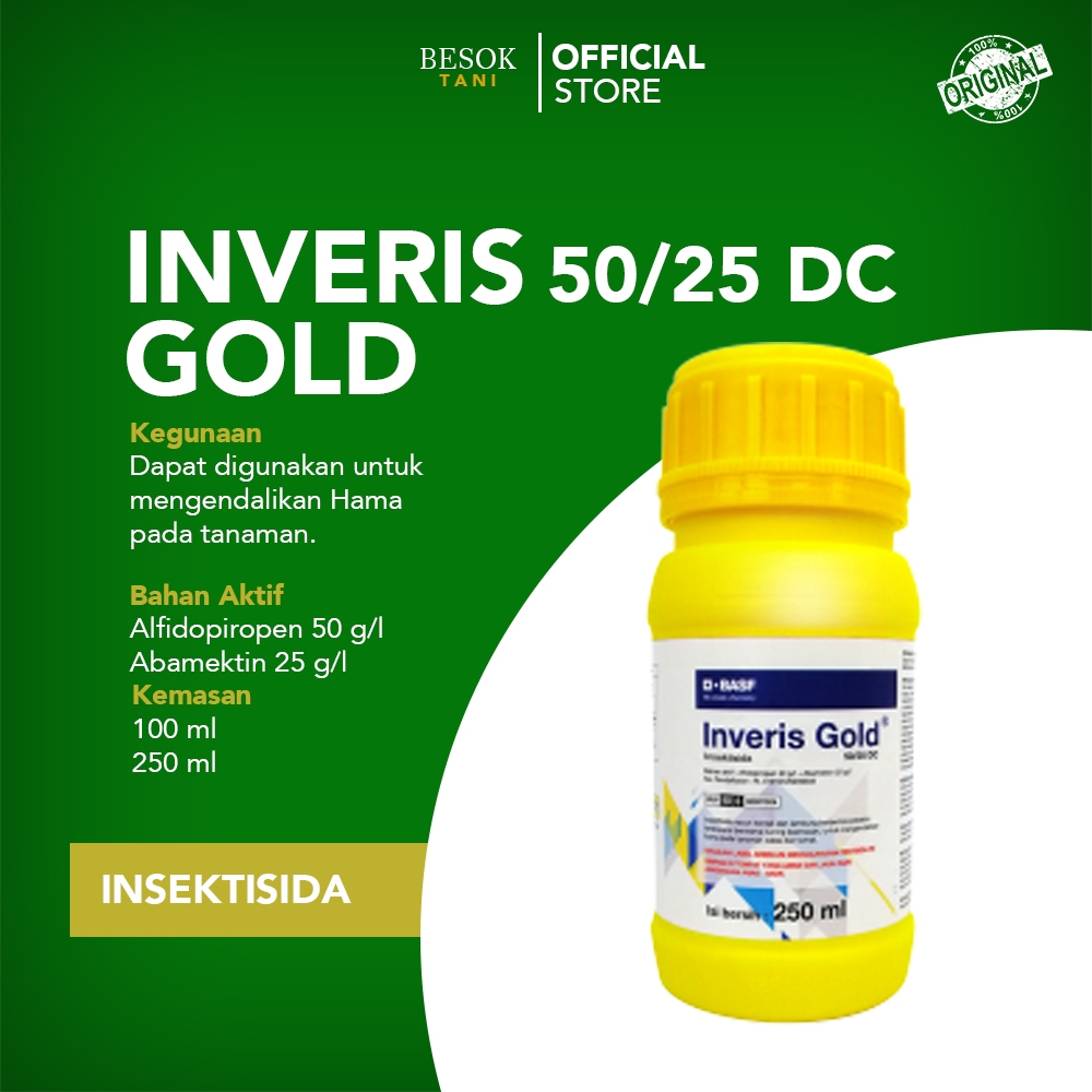 Jual INVERIS GOLD 50/25 DC | Insektisida | Mengendalikan Hama Tanaman ...