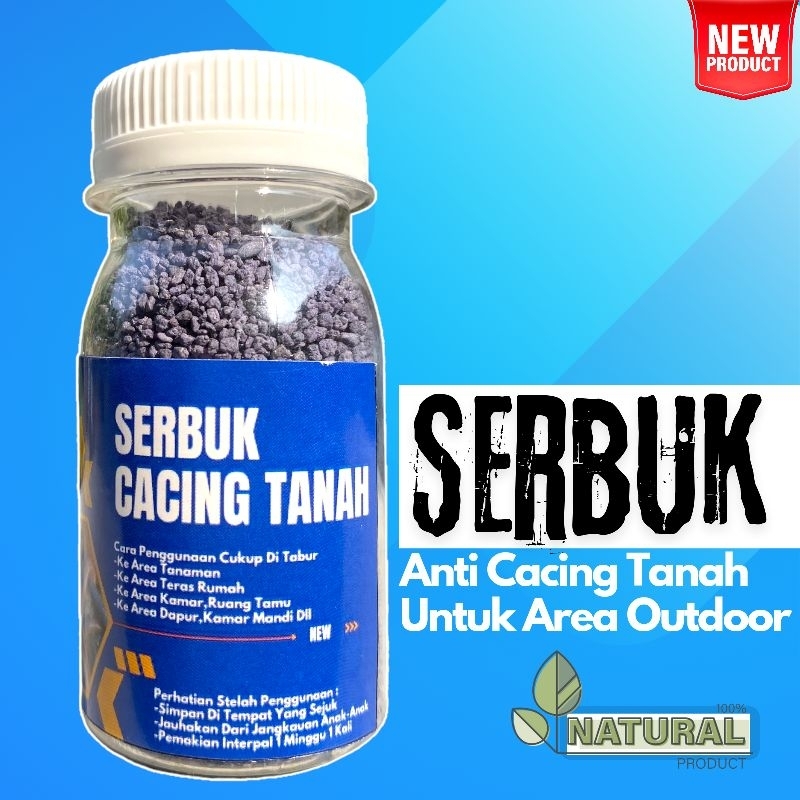 Jual SERBUK PEMBASMI CACING TANAH | CACING KAMAR MANDI | CACING TANAMAN ...