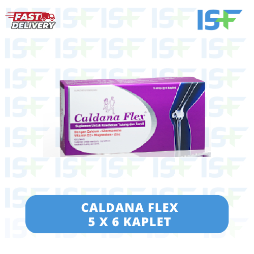 Jual ⭐ISF⭐Caldana Flex - 5 x 6'Kapl Suplemen Kesehatan Tulang dan Sendi ...
