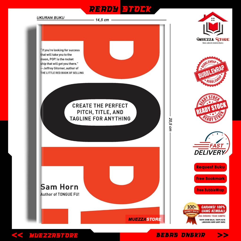 Jual POP!: Create the Perfect Pitch, Title, and Tagline for Anything by ...