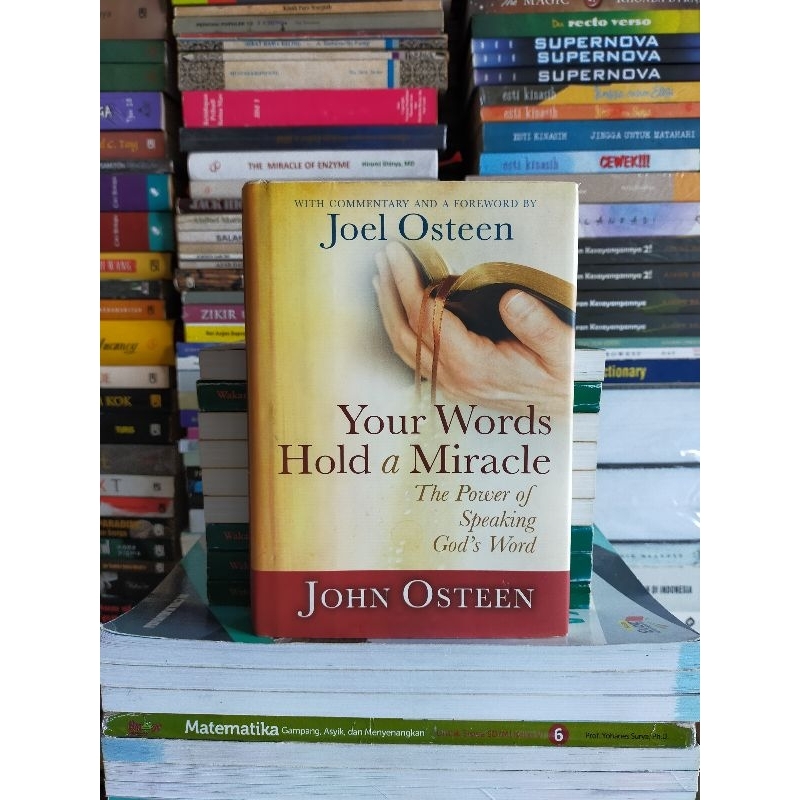 Jual Buku Original (Import) : Your Words Hold A Miracle by John Osteen ...