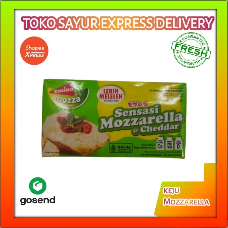 Jual Keju Mozzarella Emina Cheese Mozza 160G - Palembang | Shopee Indonesia