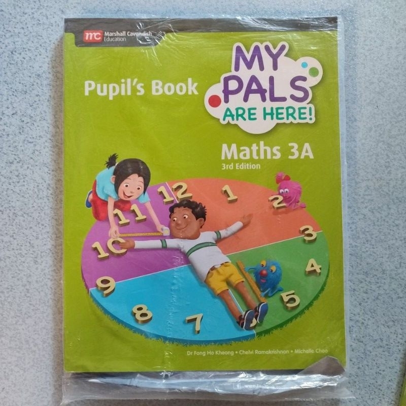 Jual Pupils book My Pals are here Math 3A | Shopee Indonesia