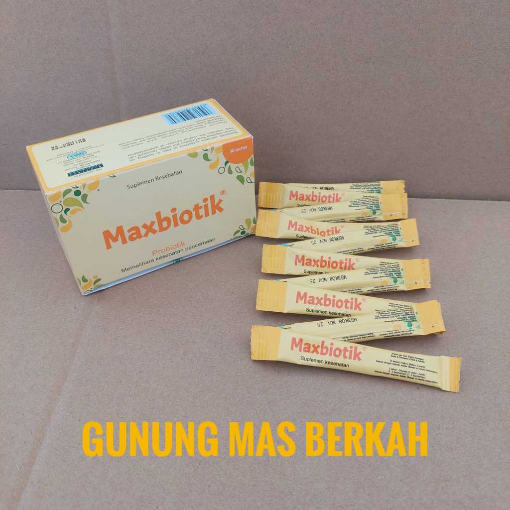 Jual MAXBIOTIK Maxbiotik maxbiotik - Memelihara Kesehatan Pencernaan ...