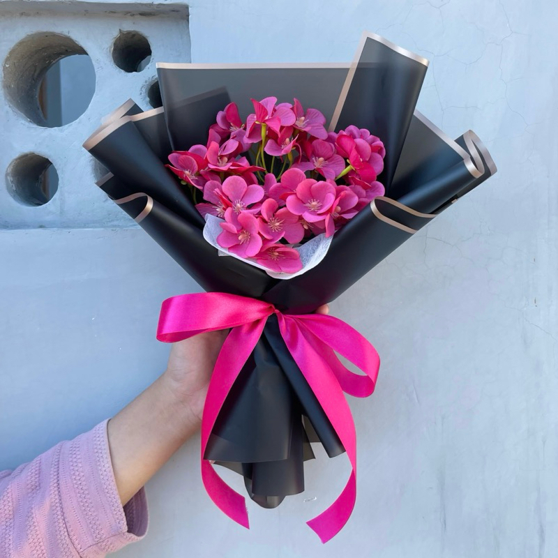 Jual PAPERUSH [ABL01] Buket Bunga Artificial / Hadiah wisuda graduation perpisahan kado ulang ...