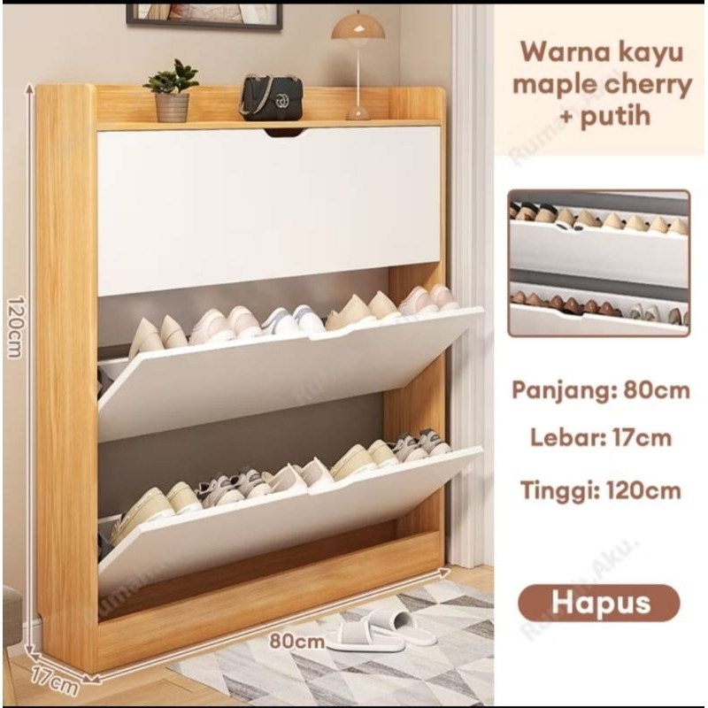 Jual rak sepatu kayu custom | Shopee Indonesia