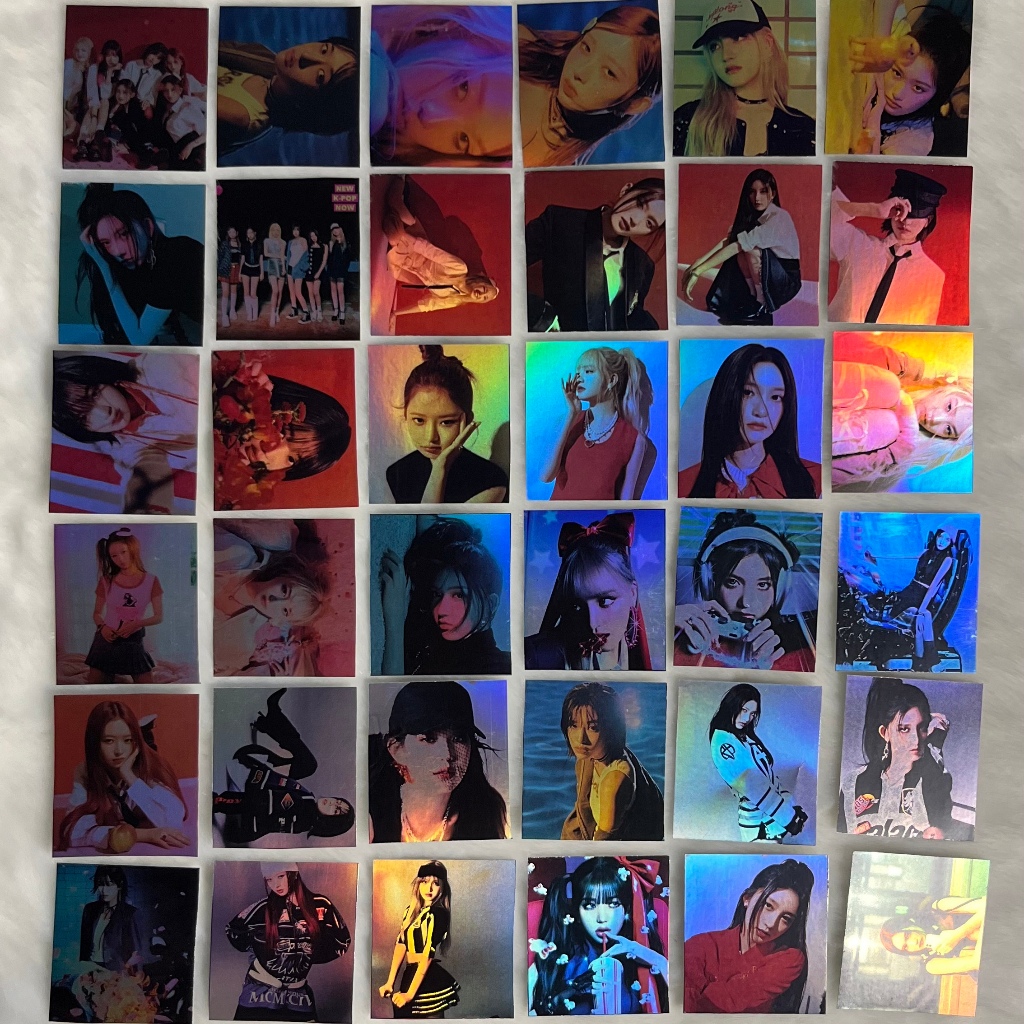 Jual MINI STIKER IVE SWITCH HOLOGRAM (ISI : 36 PCS) STICKER IDOL KOREA ...
