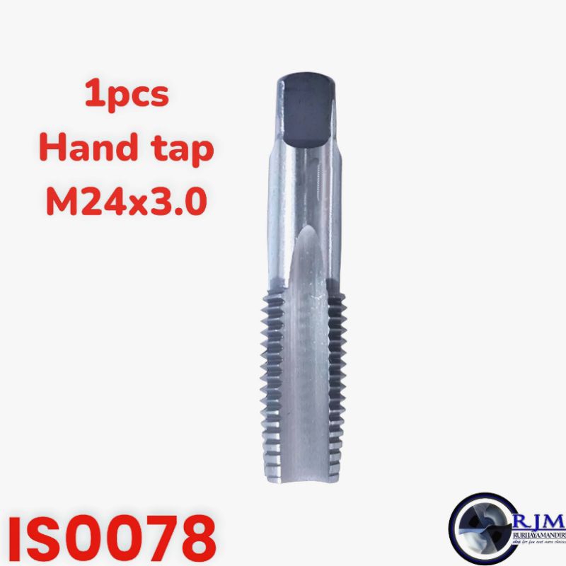 Jual 1pcs Hand Tap m24x3.0 bukan tap m8x1.25 bukan nachi yamawa bukan bor carbide | Shopee Indonesia