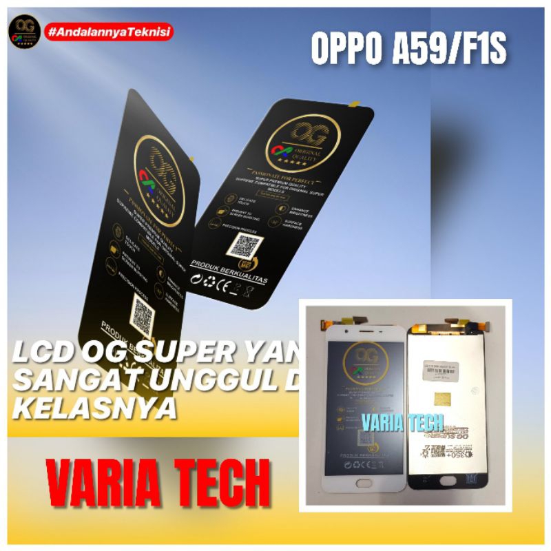 Jual LCD OPPO A59/F1S ORIGINAL FULL SET TOUCHSCREEN | Shopee Indonesia