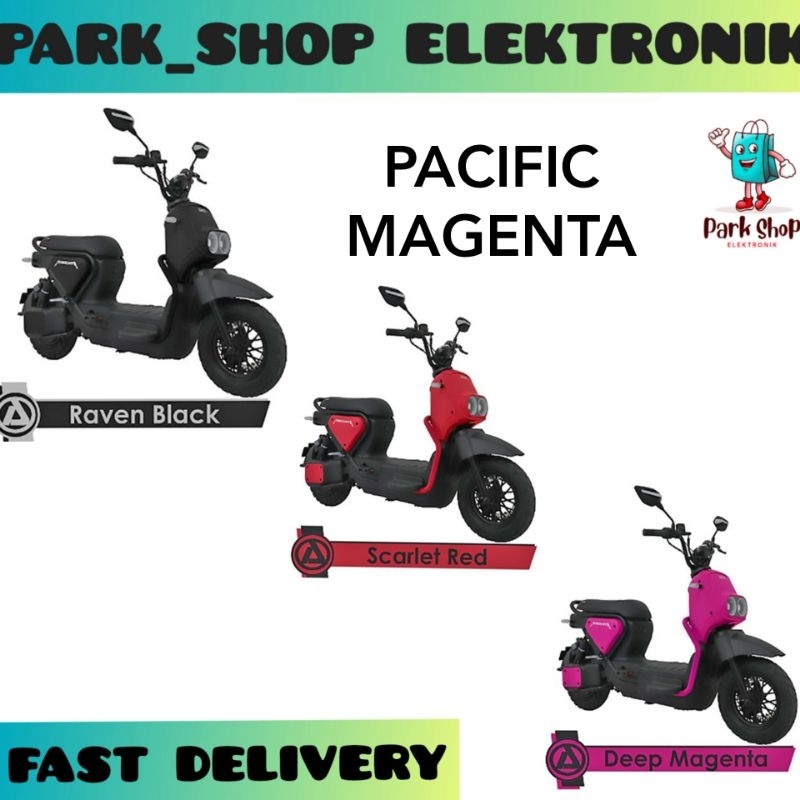 Jual Pacific magenta e-bike 650 watt / sepeda listrik magenta / e-bike / ebike / electric bike ...