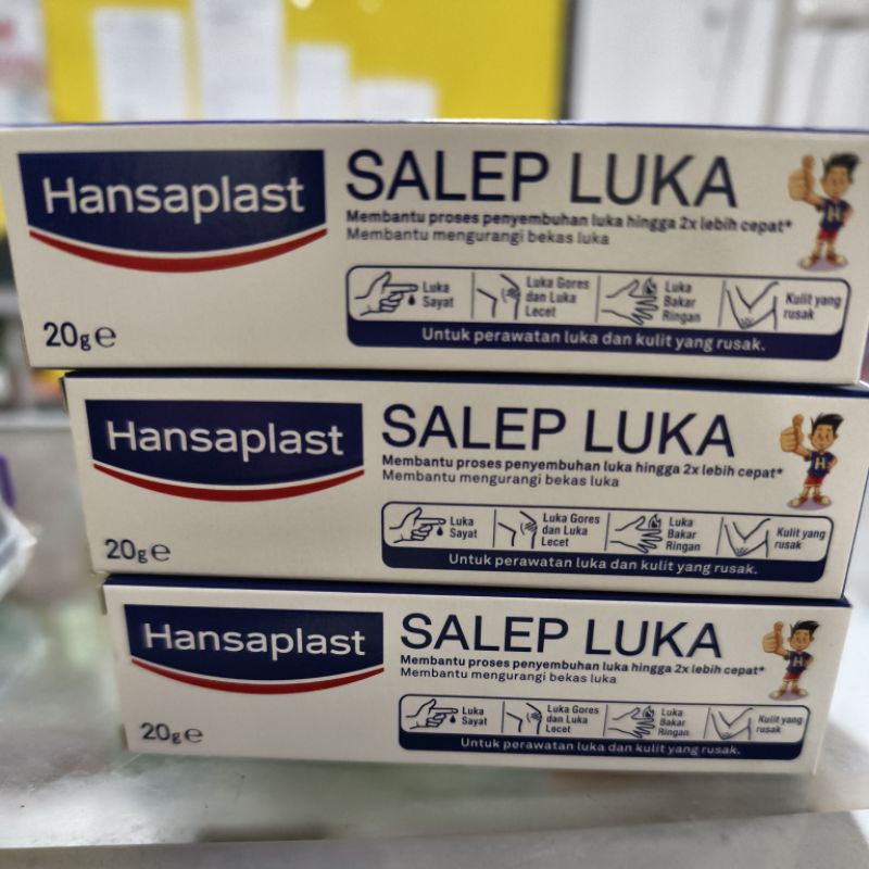Jual hansaplast salep luka wound gel 20g salep luka tidak perih ...