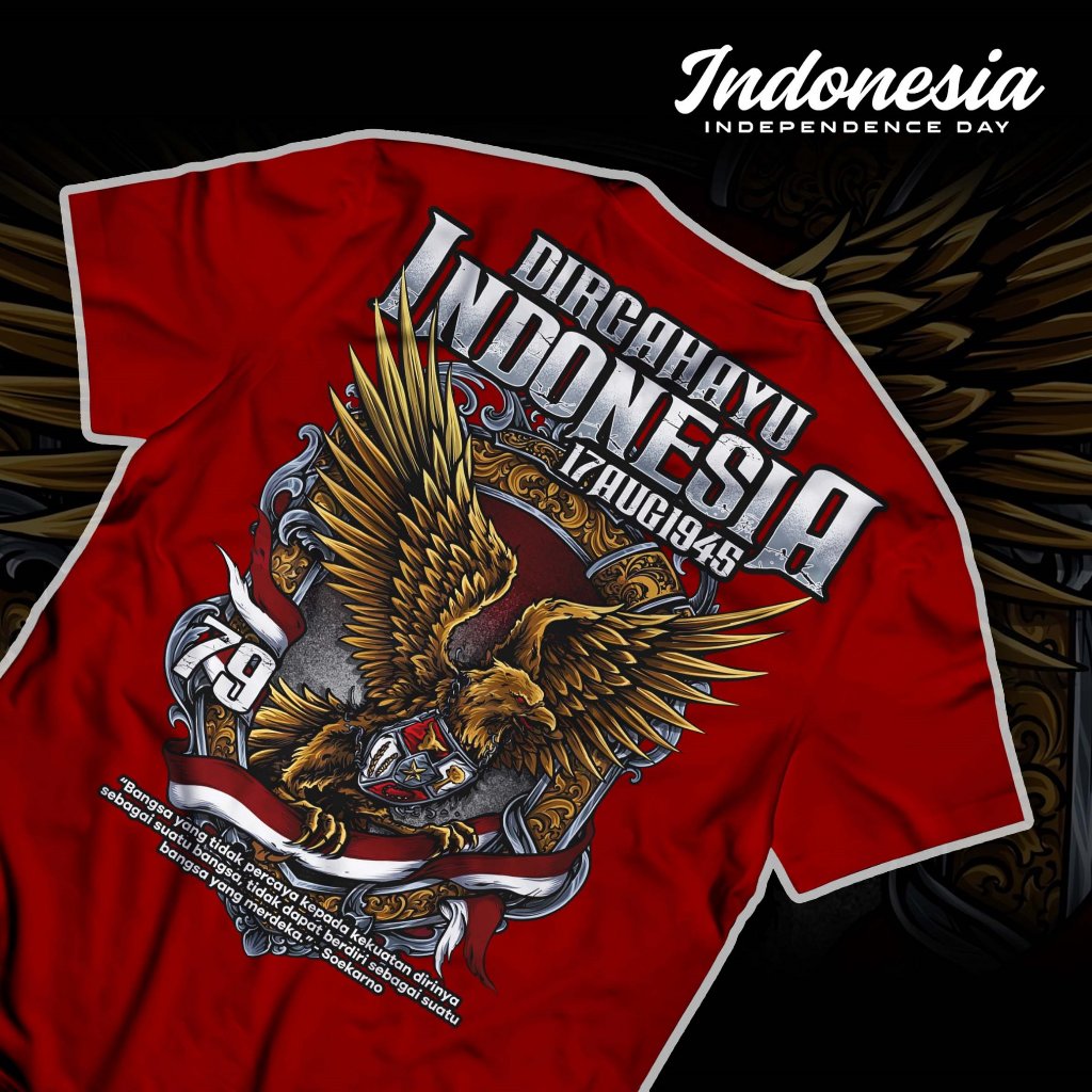Jual Kaos Kemerdekaan 17 Agustus 2024 Merah Putih Special HUT RI ...