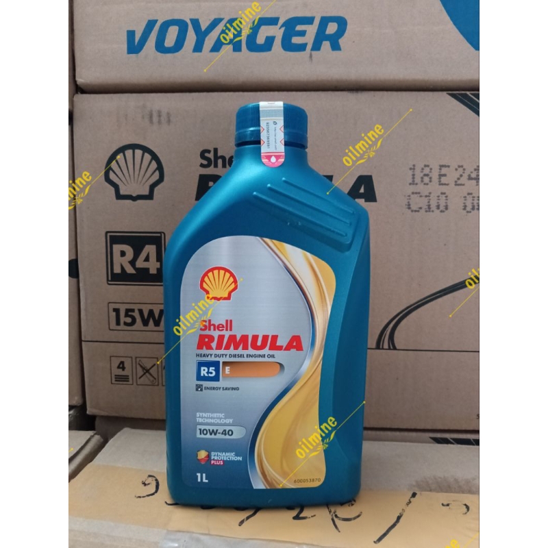 Jual Shell Rimula R5E 10W-40 API CI-4 Oli Diesel Semi Sintetis | Shopee ...