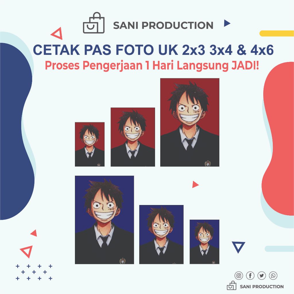 Jual Pas Foto | Cetak Pas Foto Berkualitas | Paket Cetak Pas Foto ...
