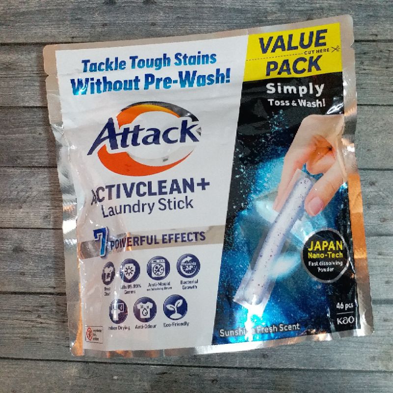 Jual Attack Pods Capsule Laundry Stick Japan Singapore Breeze Persil ...