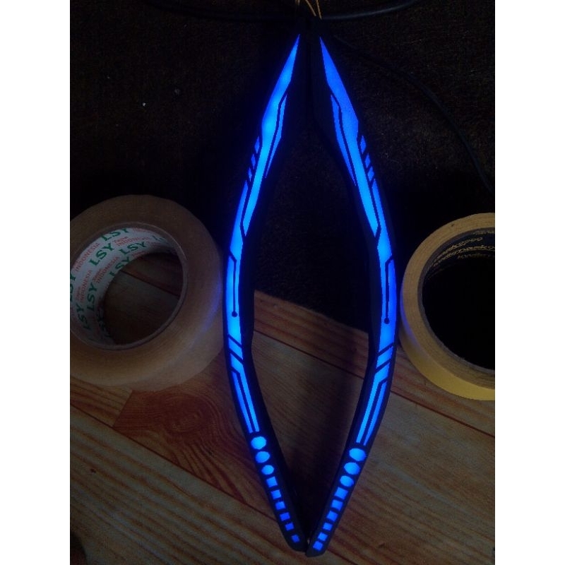 Jual sepasang frame lampu mika alis Vario LED old 2015-2017 | Shopee ...