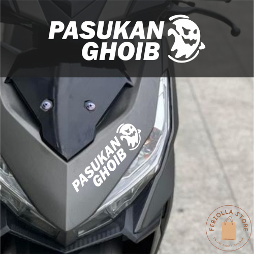 Jual STIKER Cutting PASUKAN GHOIB Stiker Motor Mobil Stiker Herek Keren ...