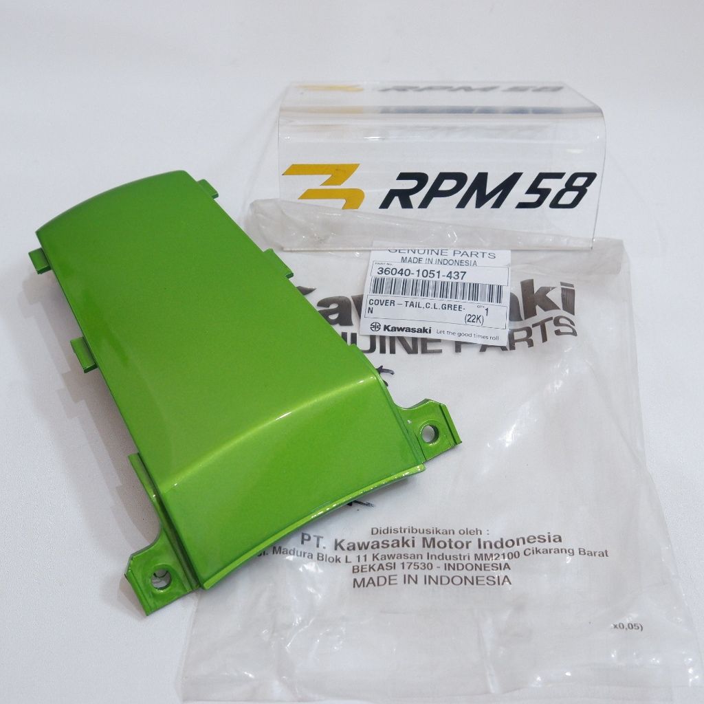 Jual Cover Tail Kawasaki Genuine Part Sambungan Bodi Jual Cover Tail Kawasaki Genuine Part Sambungan Bodi