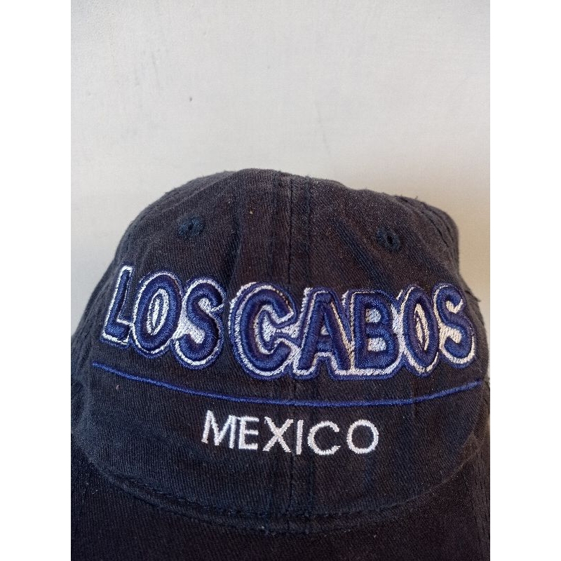 Jual topi pantai cap baseball los cabos mexico bekas second original ...