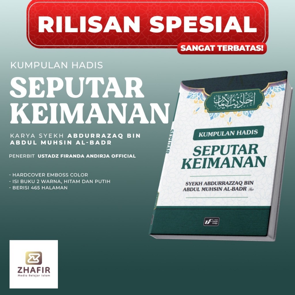 Jual Limited! Buku UFA Offcial Ust Firanda Andirja KUMPULAN HADIS ...