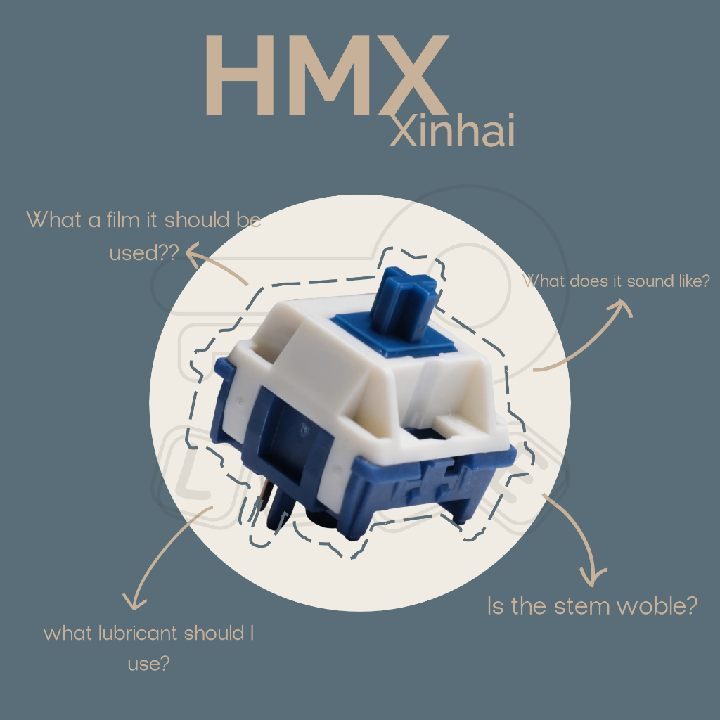 Jual LUBED (45g) HMX Xinhai Switch Linear with Krytox / Tribosys | Shopee Indonesia