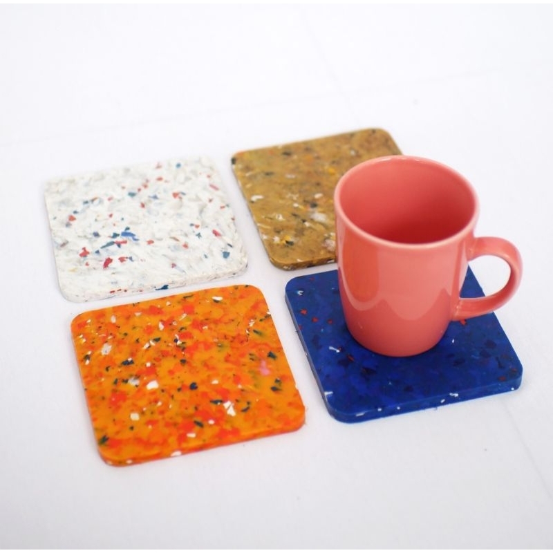 Jual Coaster Squre Daur Ulang Plastik | Shopee Indonesia