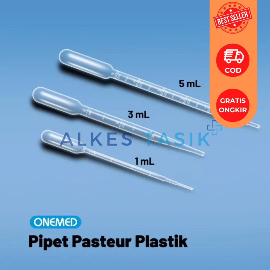 Jual Pipet Transfer Plastik 3ml Pippete Drop Onemed | Shopee Indonesia