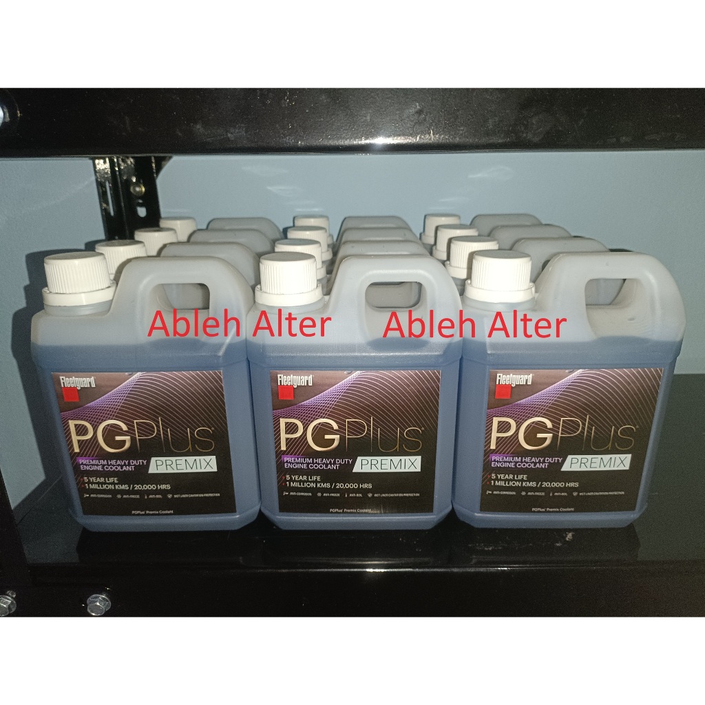 Jual PGPlus Coolant Fleetguard Cummins - Air Radiator Coolant PG Plus 1 Liter ( Not Engine ice ...