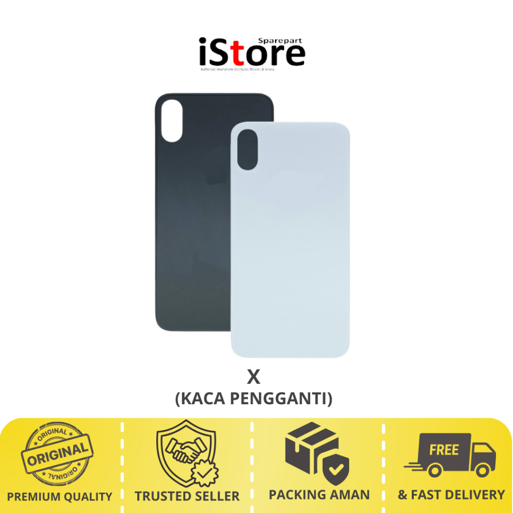 Jual iStore Backdoor Backglass X Kaca Belakang Original Quality ...
