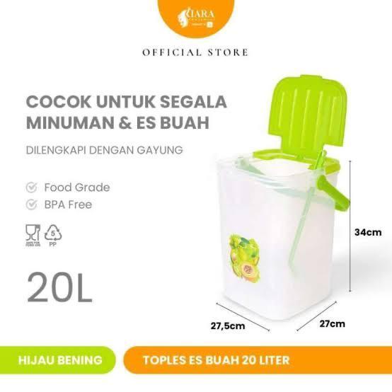 Jual TOPLES ES BUAH + GAYUNG 20L - 30L / TEMPAT ES TEH / TEMPAT JUALAN ...