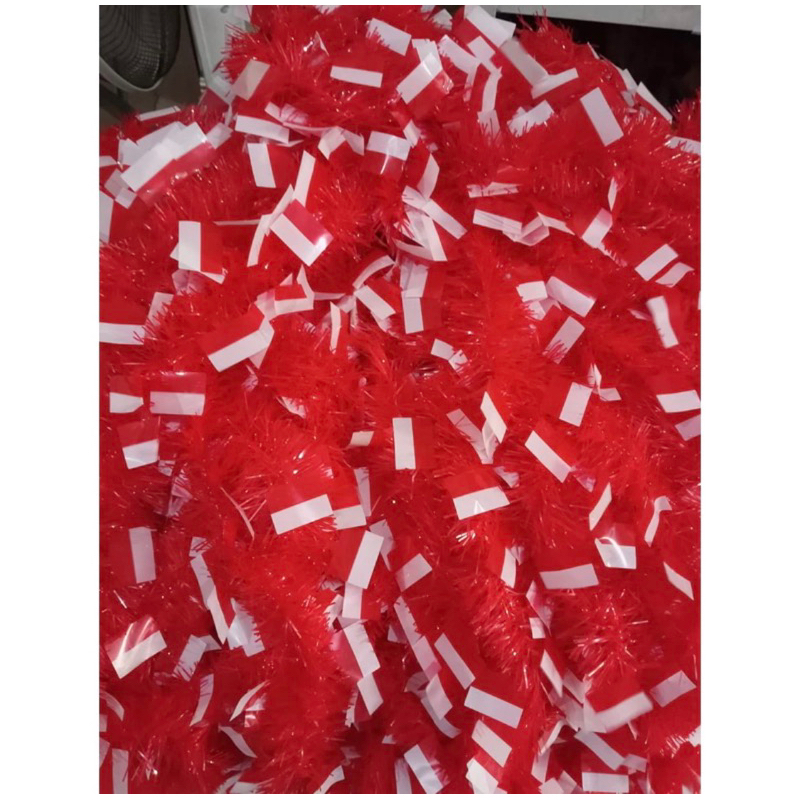 Jual (2 Meter) Rumbai Merah Putih / Slinger Bendera Merah Putih ...