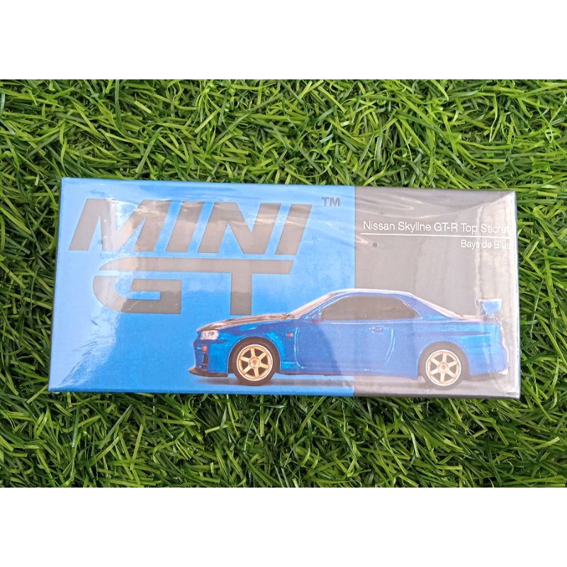 Jual MINI GT - Nissan Skyline GT-R Top Secret Bayside Blue | Shopee ...