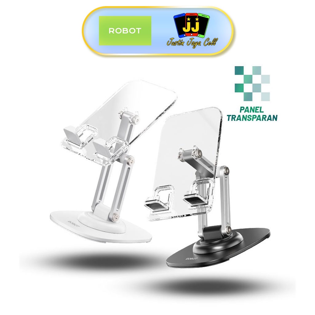 Jual ROBOT Universal Transparent Stand Holder RT-US16 Phone Tablet ...