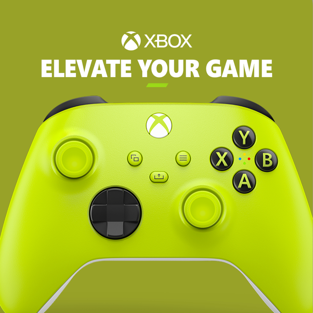 Jual Xbox Wireless Controller - Electric Volt | Shopee Indonesia