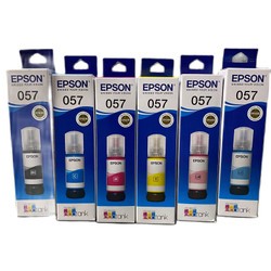 Jual TINTA EPSON 057 1SET ORIGINAL HARGA 1 SET | Shopee Indonesia