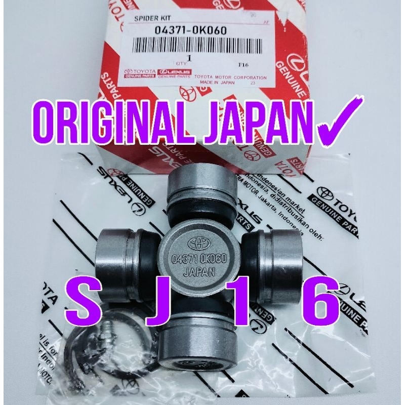 Jual CROSS JOINT JOIN KOPEL SPIDER KIT INOVA INNOVA HILUX FORTUNER ORI ...
