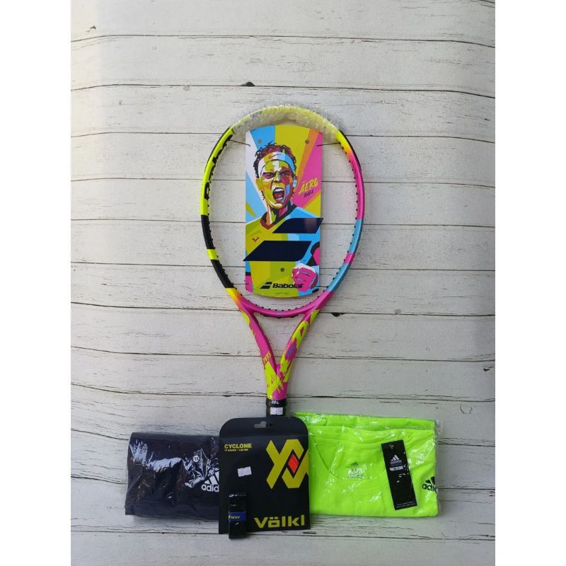 Jual [ RAKET TENIS BABOLAT PURE AERO RAFA 2024 LIMITED EDITION + BONUS ] | Shopee Indonesia
