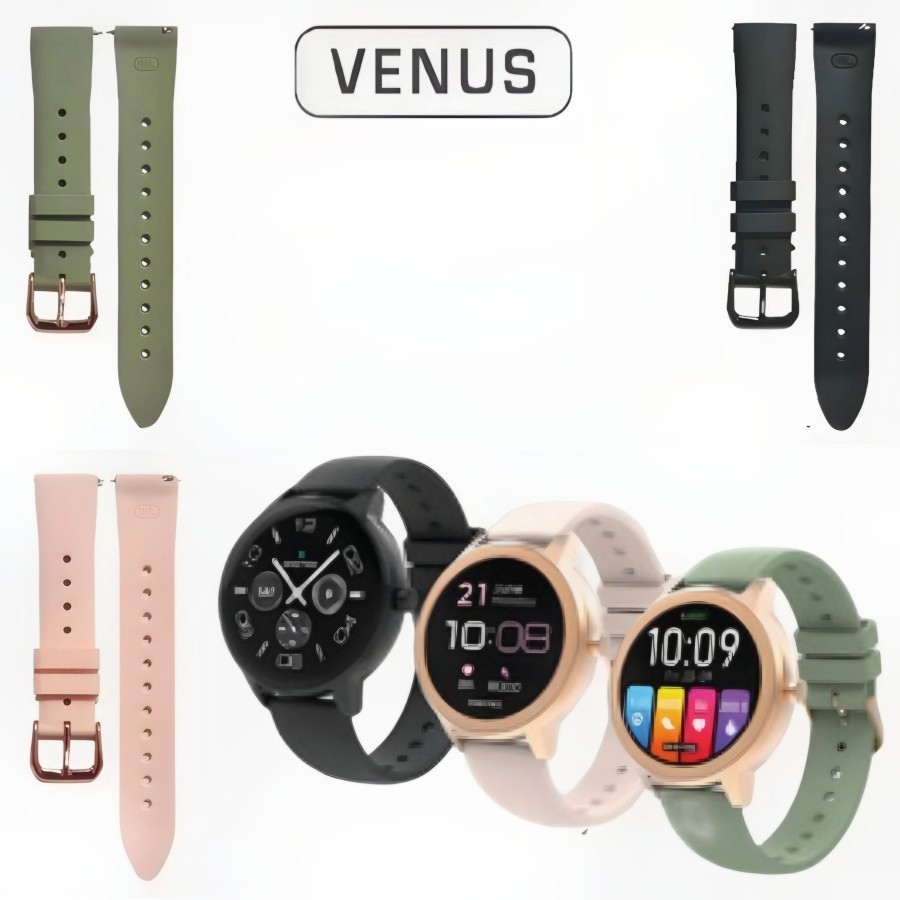 Jual Tali Jam Tangan Smartwatch Digitec Strap Rubber Digitec Venus ...