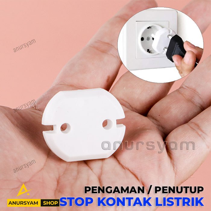 Jual Pengaman Stop Kontak / Safety Soket Lisrik / Penutup colokan ...