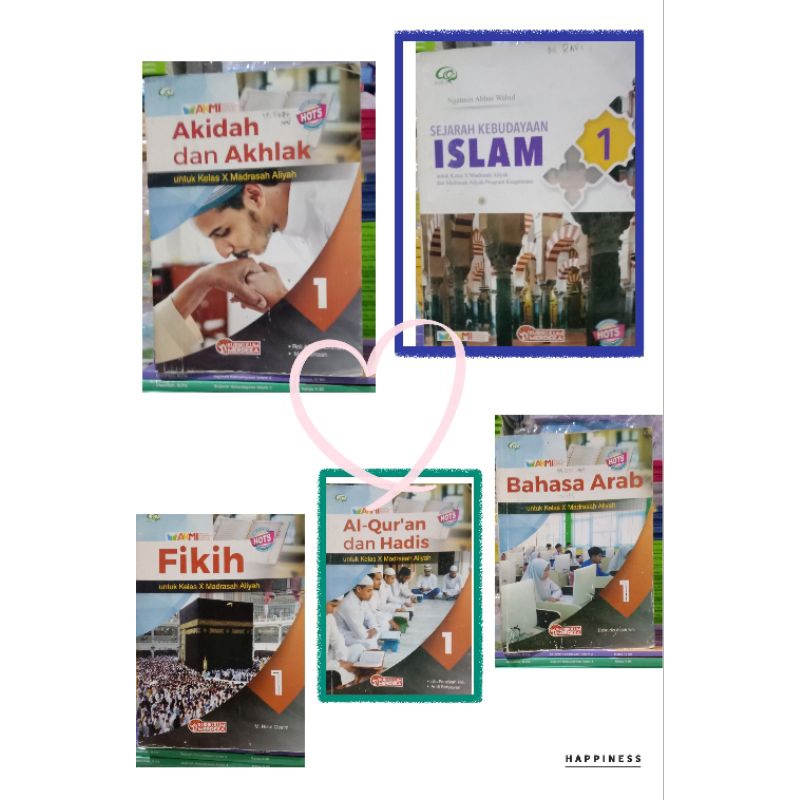 Jual Sejarah kebudayaan Islam fikih Akidah dan akhlak Al Quran dan hadis Bahasa Arab ksl10 ...