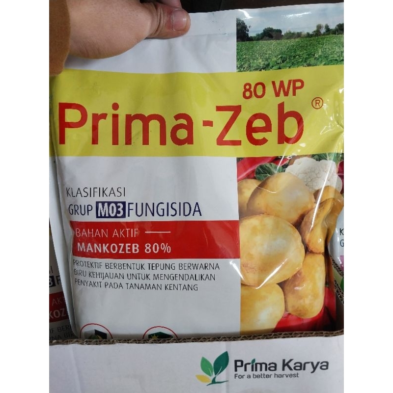 Jual Fungisida Tepung Biru PRIMA ZEB 80wp 800gr | Shopee Indonesia