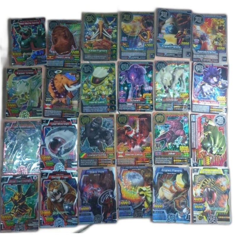 Jual ANIMAL KAISER RARE CARD - STRONG AND MIRACLE CARD | Shopee Indonesia